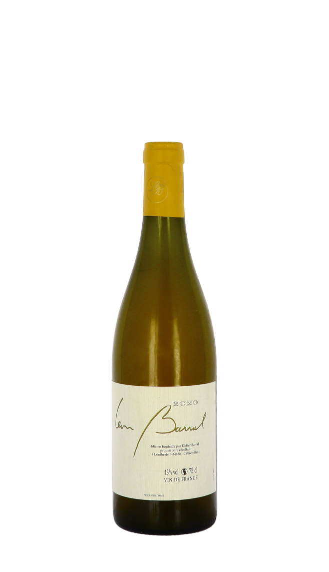 Domaine Léon Barral, Terret blanc 2020 Blanc Languedoc Vin de France 75cl