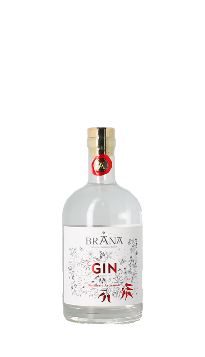 Brana, Gin au Piment d'Espelette Sud-Ouest Gin 50cl